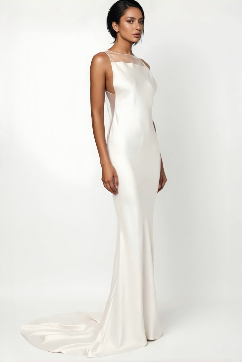 Jabez Fishbone Backless Maxi Dress – Ooins